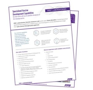 Bioanalytical Laboratory Services | PPD