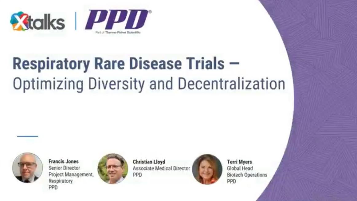 Respiratory Rare Disease Trials Webinar | PPD