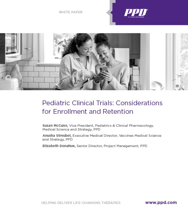 Pediatric Clinical Trials White Paper | PPD