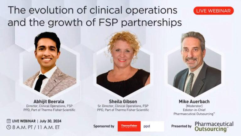 FSP Clinical Operations Webinar | PPD